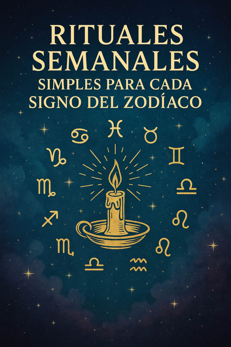 Rituales Semanales para Cada Signo: Conecta con la Energía Cósmica de ...